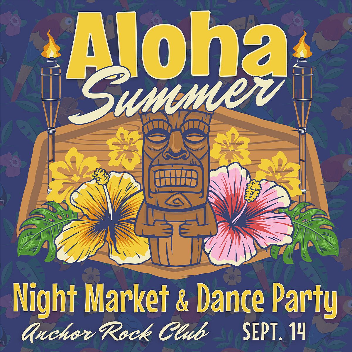 New Moon Night Market & Dance Party - ALOHA SUMMER Tickets at Anchor ...