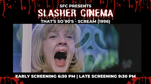 SLASHER CINEMA: THAT'S SO 90S - SCREAM (1996) Tickets at Million Dollar ...