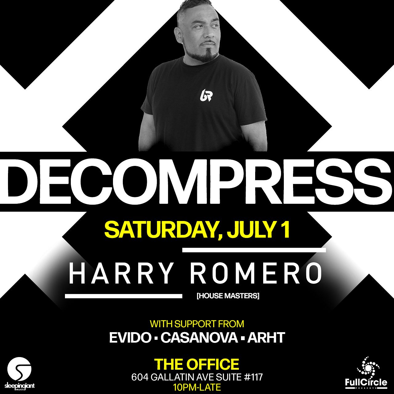 Harry Romero Tickets at The Office in Nashville by Full Circle Presents ...
