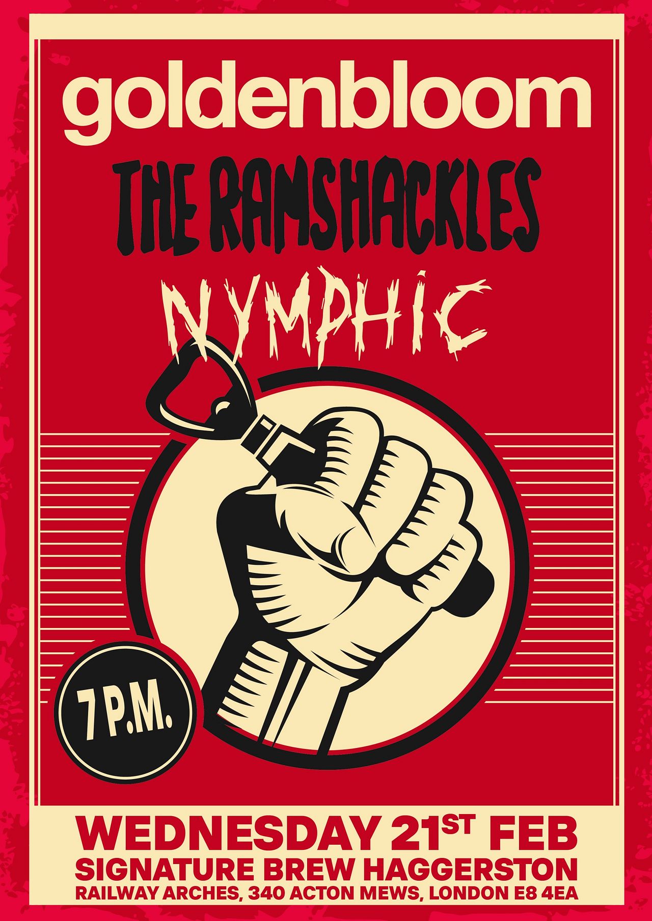 Goldenbloom + The Ramshackles + Nymphic | London Tickets at Signature ...