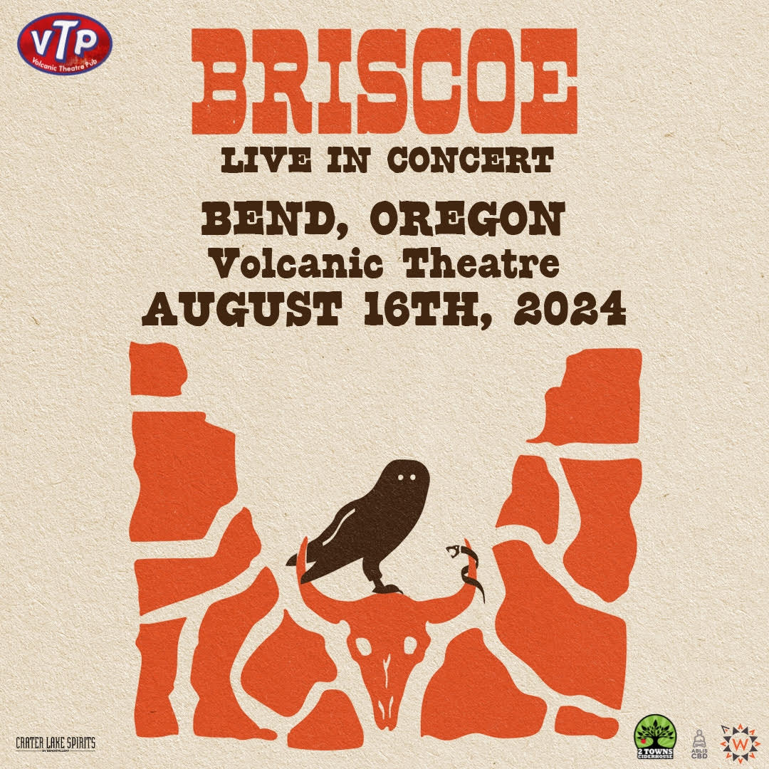 Briscoe West Of It All w/ Matt Mitchell Tickets at Volcanic Theater Pub ...