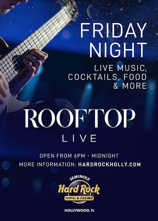 Rooftop Live Friday Night Tickets at Rooftop Live in Hollywood by ...