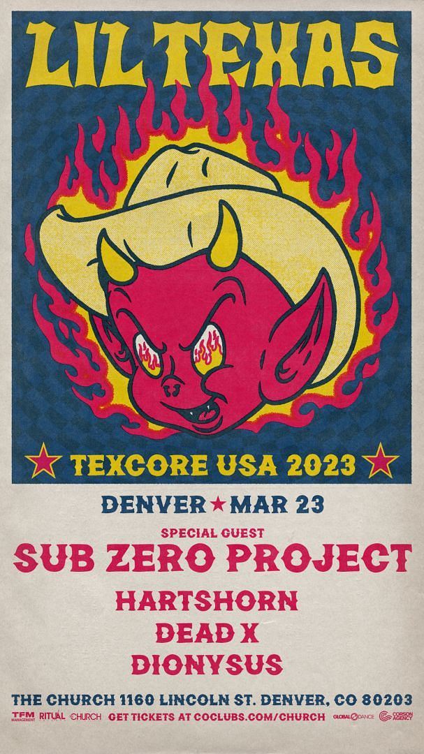 Lil Texas Tickets at The Church Nightclub in Denver by The Church ...