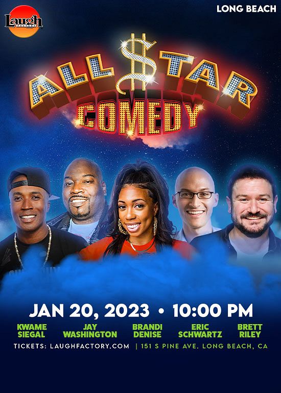 All Star Comedy Tickets at Laugh Factory Long Beach in Long Beach by ...