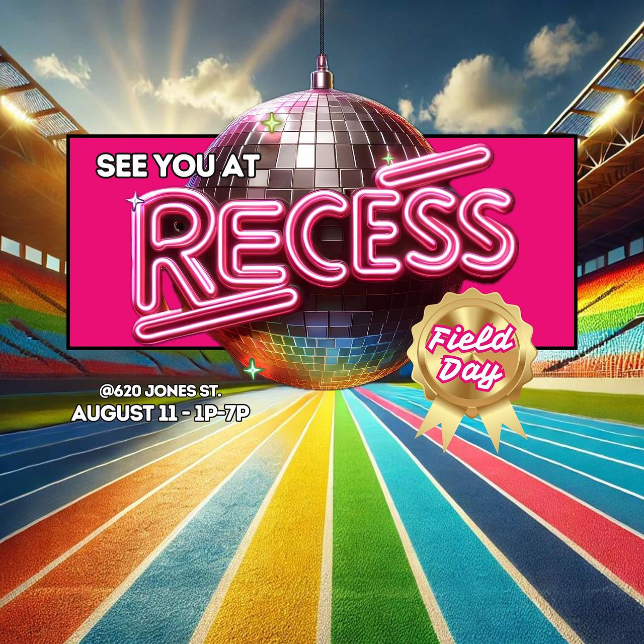 RECESS: Field Day Tickets at 620 Jones in San Francisco by The Midway ...