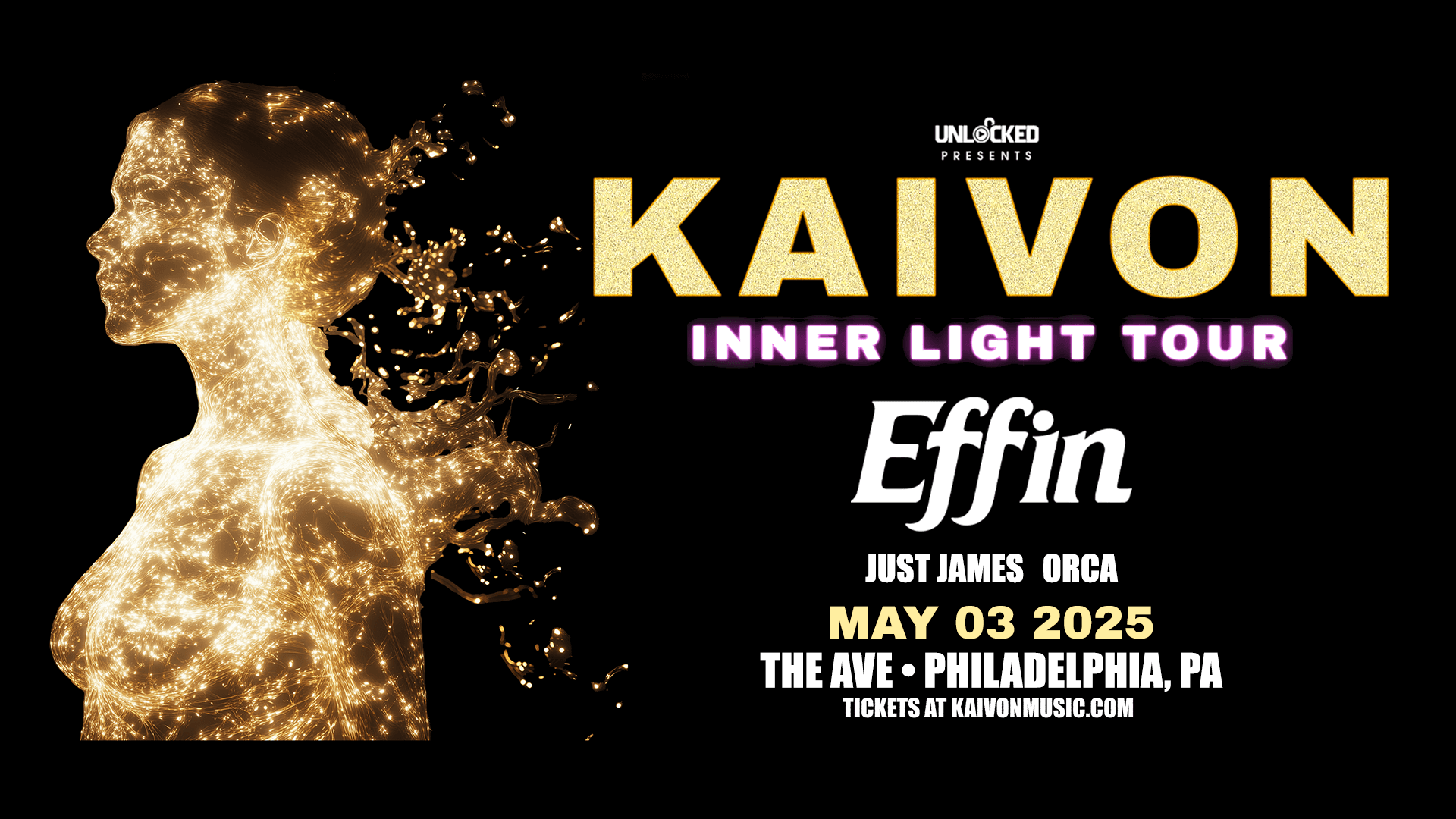 KAIVON Tickets at The Ave Live in Philadelphia by Unlocked Presents | Tixr