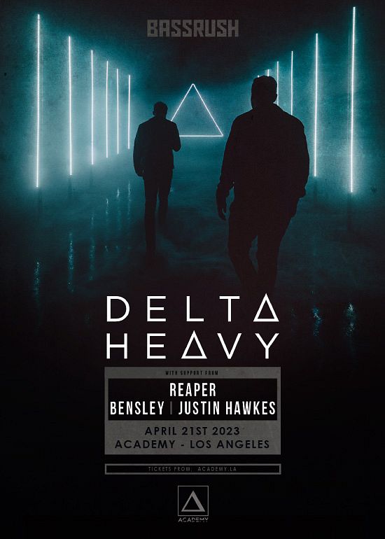Delta Heavy Tickets at Academy Nightclub in Los Angeles by Academy | Tixr