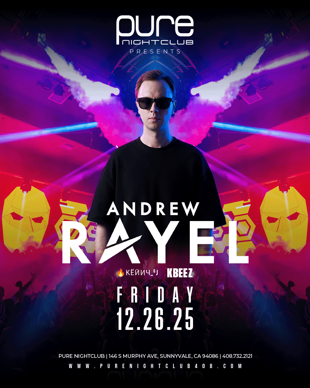 Andrew Rayel Tickets at Pure Nightclub in Sunnyvale by Pure Nightclub ...