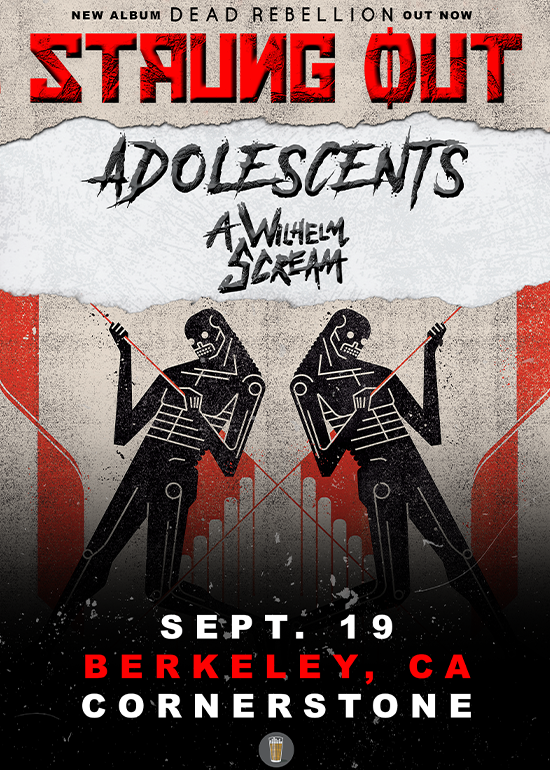 Strung Out & Adolescents Tickets at Cornerstone in Berkeley by ...