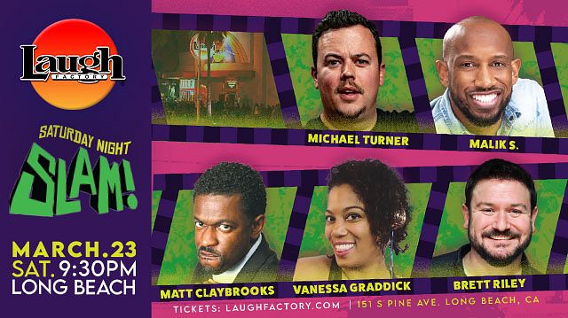 Saturday Night Slam Tickets at Laugh Factory Long Beach in Long Beach ...