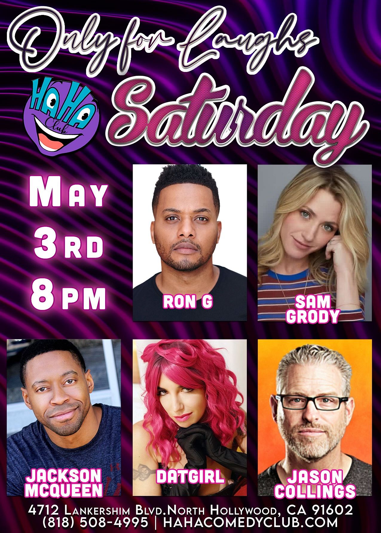 Only For Laughs Tickets at Ha Ha Comedy Club in Los Angeles by Haha ...