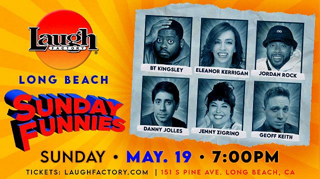 Sunday Funnies Tickets at Laugh Factory Long Beach in Long Beach by ...