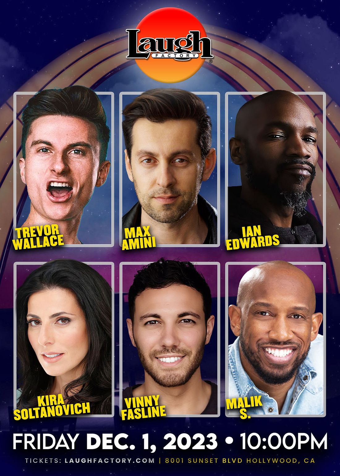 Laugh Factory All Stars! Tickets at Laugh Factory Hollywood in Los ...
