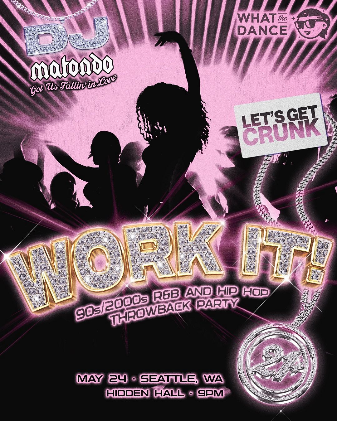 WORK IT! : 90s/2000s R&B and Hip Hop Throwback Party Tickets at Hidden ...