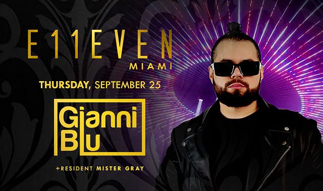 GIANNI BLU Tickets at E11EVEN Miami in Miami by 11 Miami | Tixr