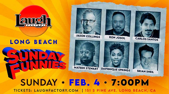 Sunday Funnies Tickets at Laugh Factory Long Beach in Long Beach by ...