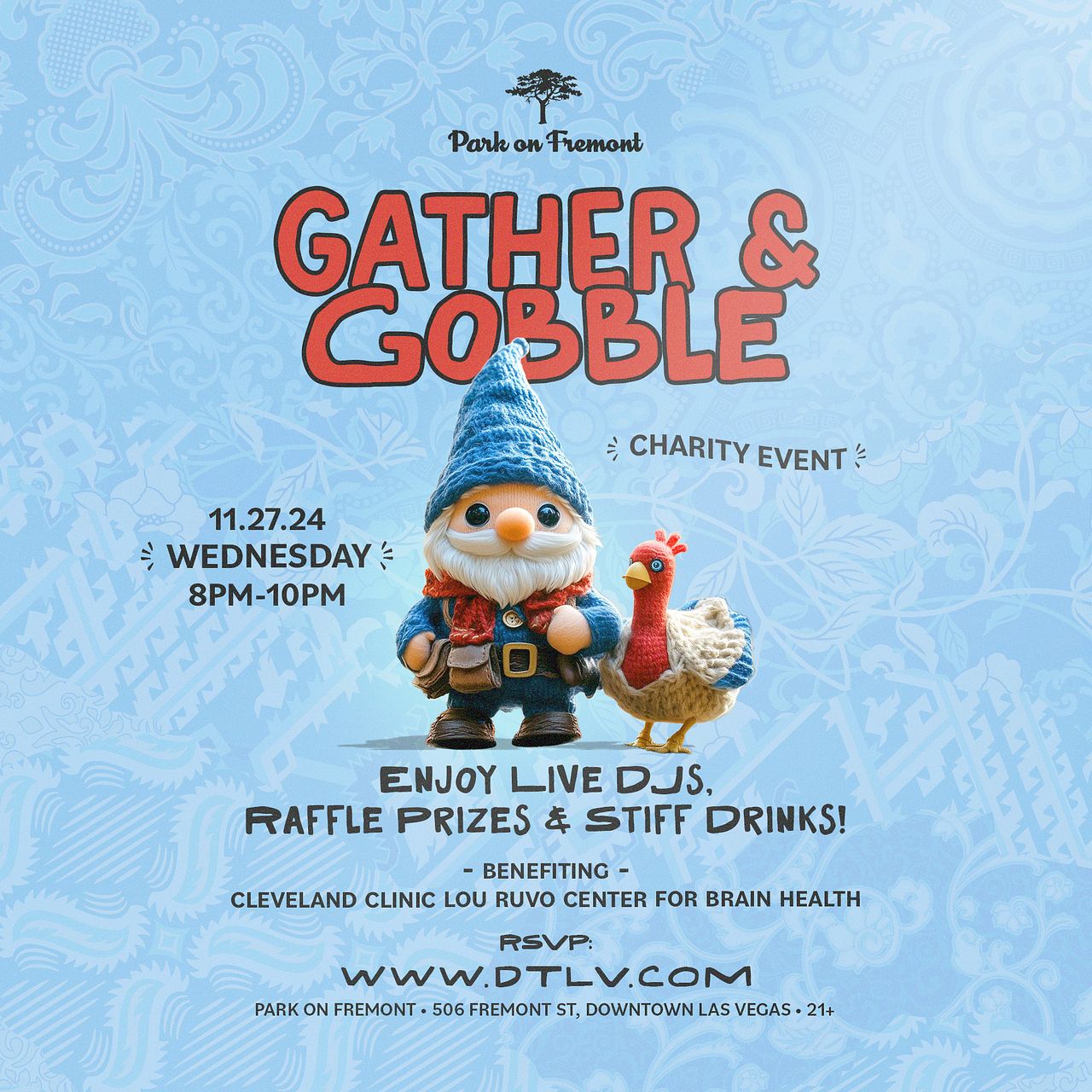 Gather & Gobble Tickets at Park On Fremont in Las Vegas by Corner Bar ...