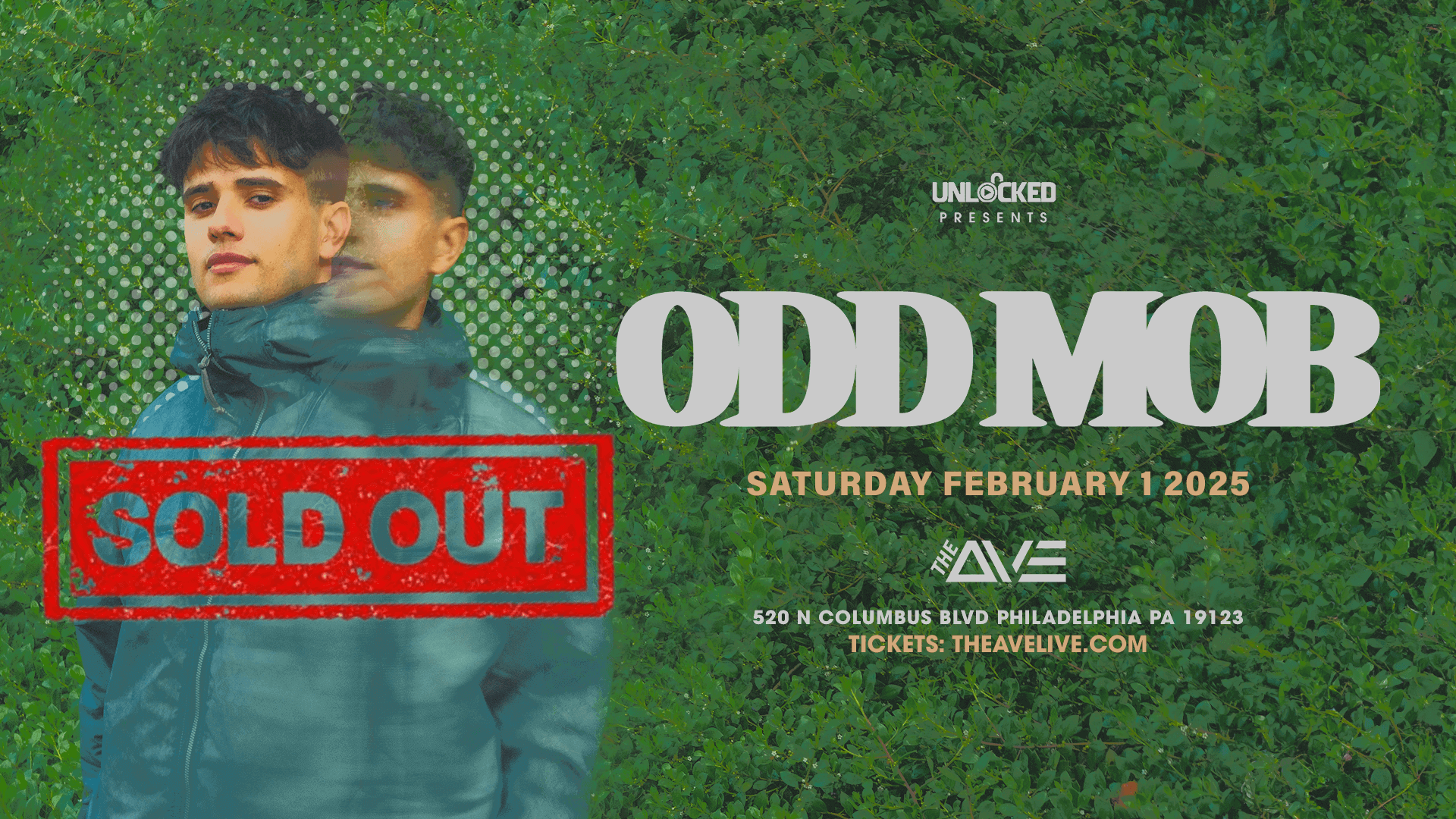 Odd Mob Tickets at The Ave Live in Philadelphia by Unlocked Presents | Tixr