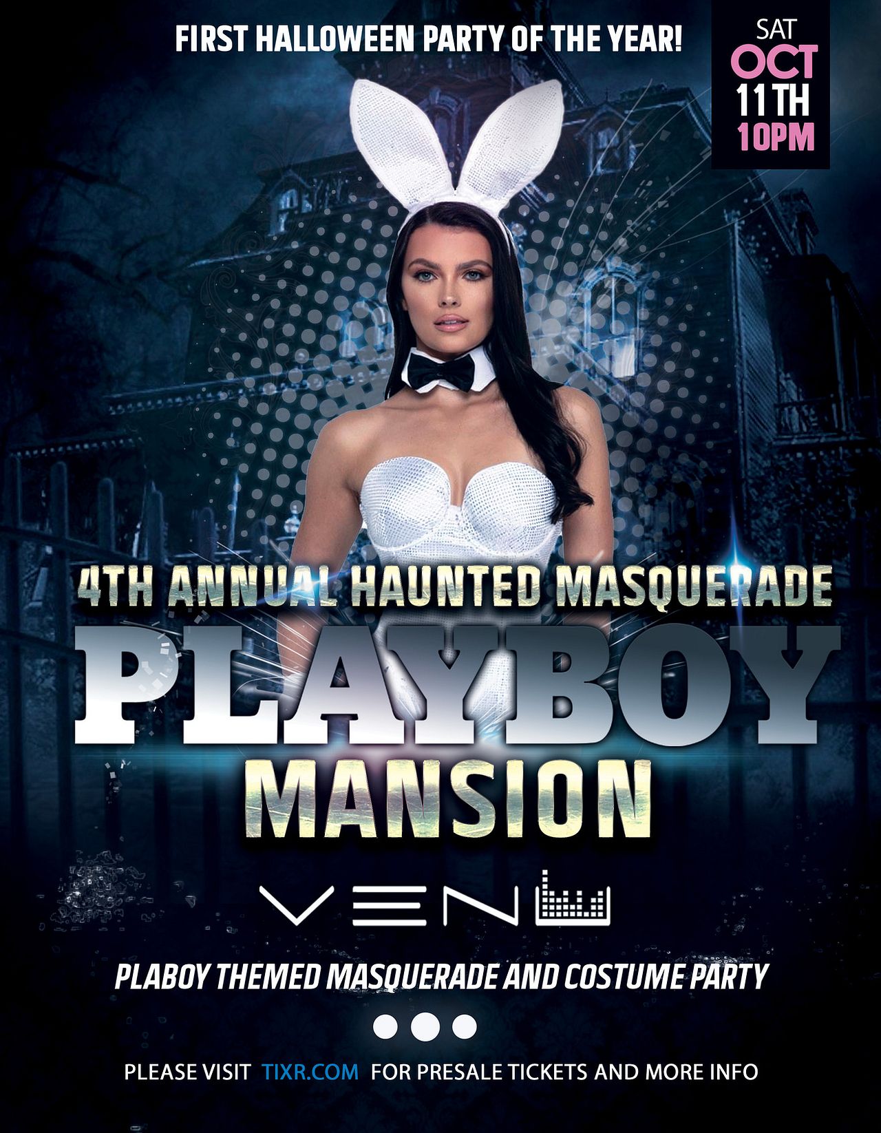4th Annual Haunted Playboy Masquerade Tickets at VENU in Buffalo by ...