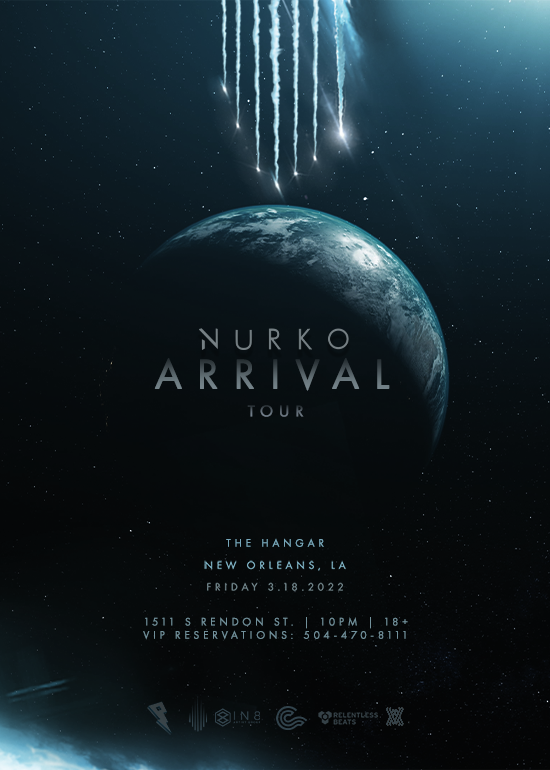 Nurko Tickets at The Hangar - New Orleans in New Orleans by RB - New ...
