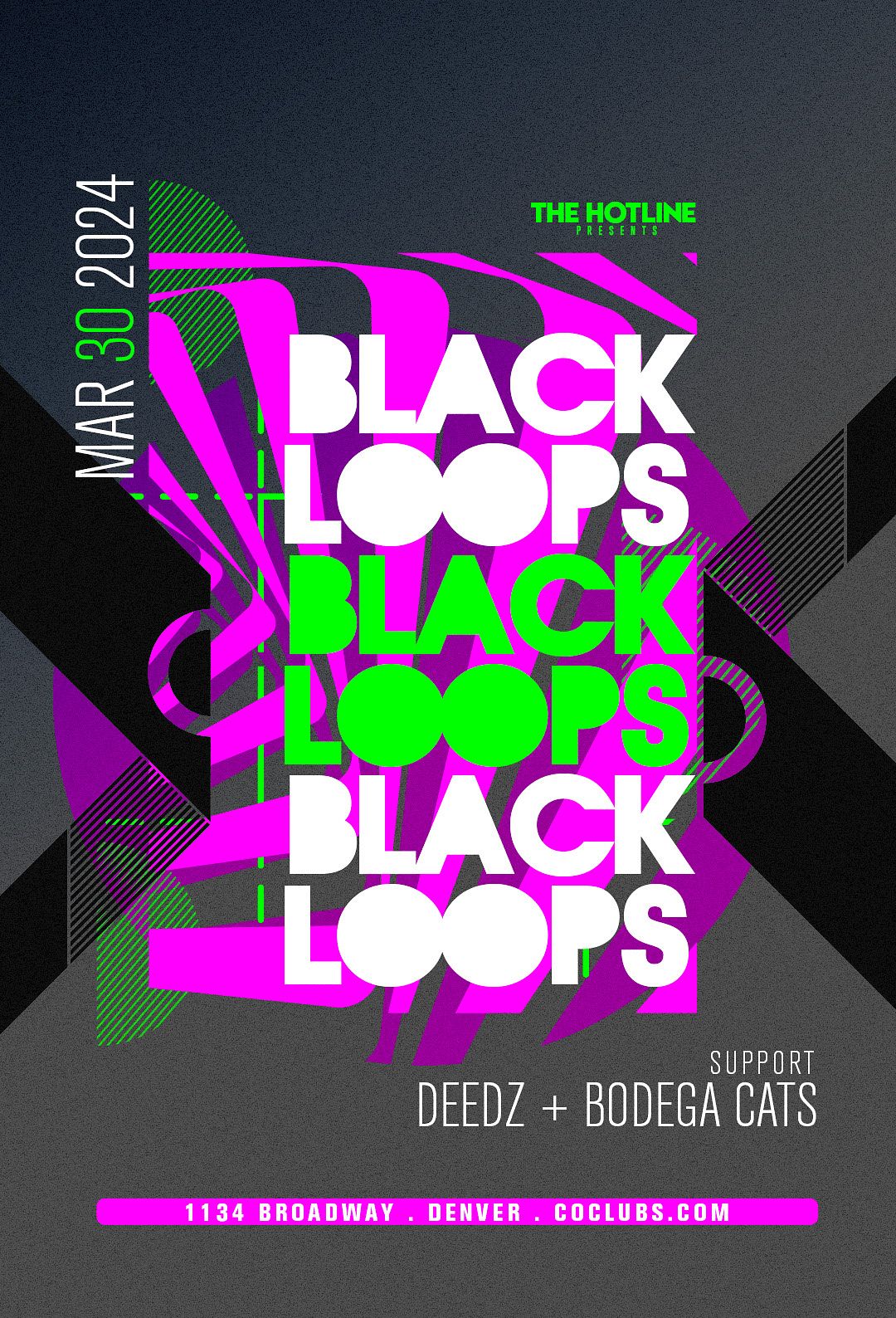 Black Loops Tickets at the540room in Denver by 1134 Broadway | Tixr