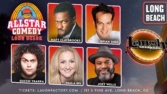 All Star Comedy Tickets at Laugh Factory Long Beach in Long Beach by ...