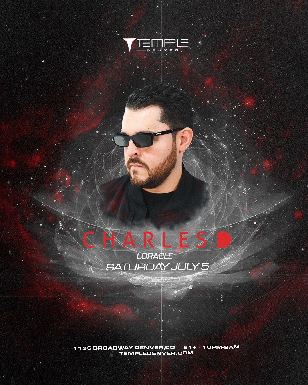 Charles D Tickets at Temple Nightclub in Denver by Temple Nightclub ...