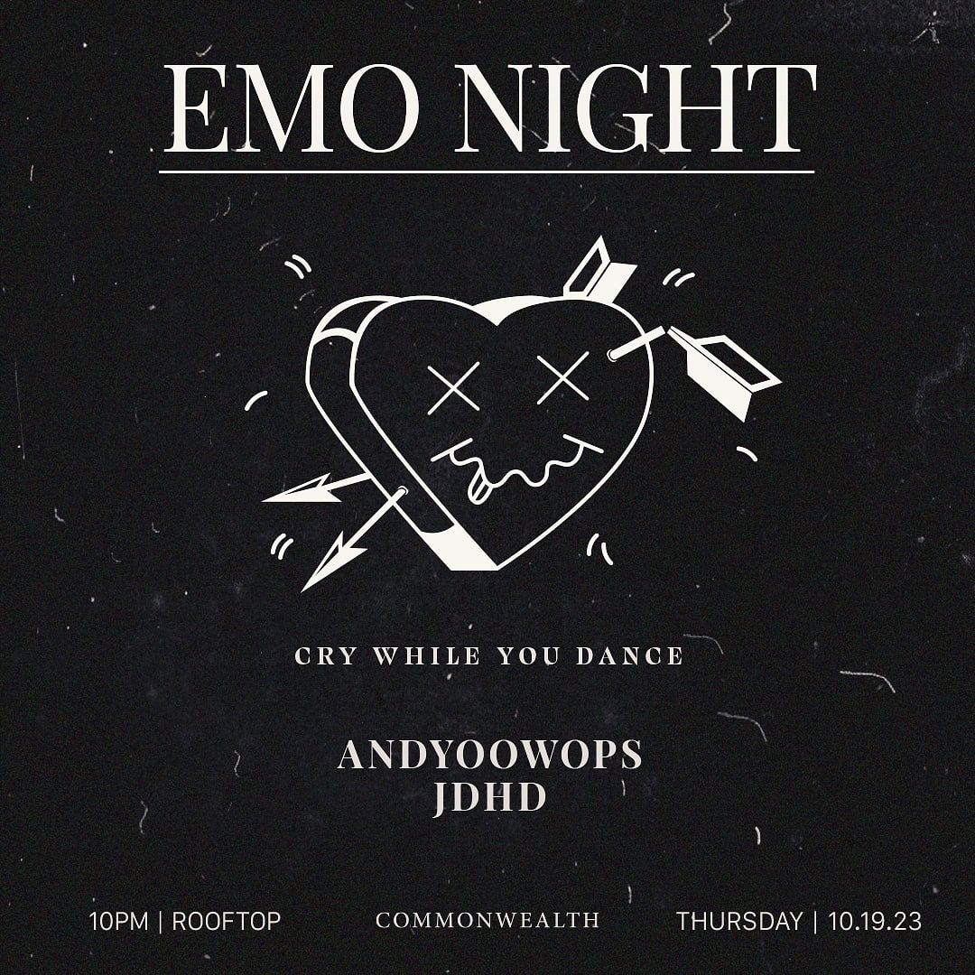 CW: Emo Night Tickets at Commonwealth in Las Vegas by Corner Bar ...