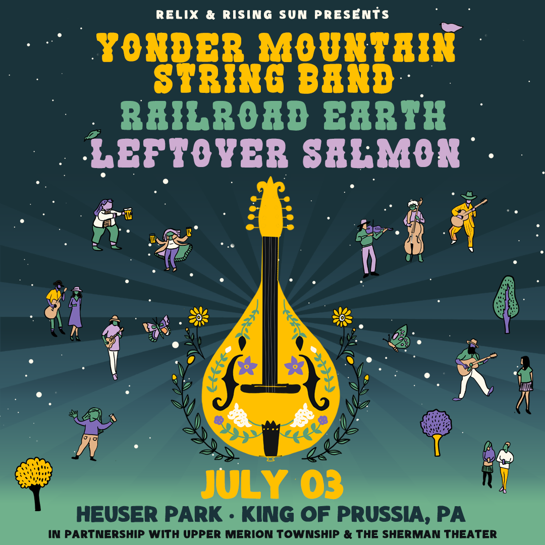 Yonder + Railroad + Salmon @ Heuser Park Tickets at Heuser Park in King ...