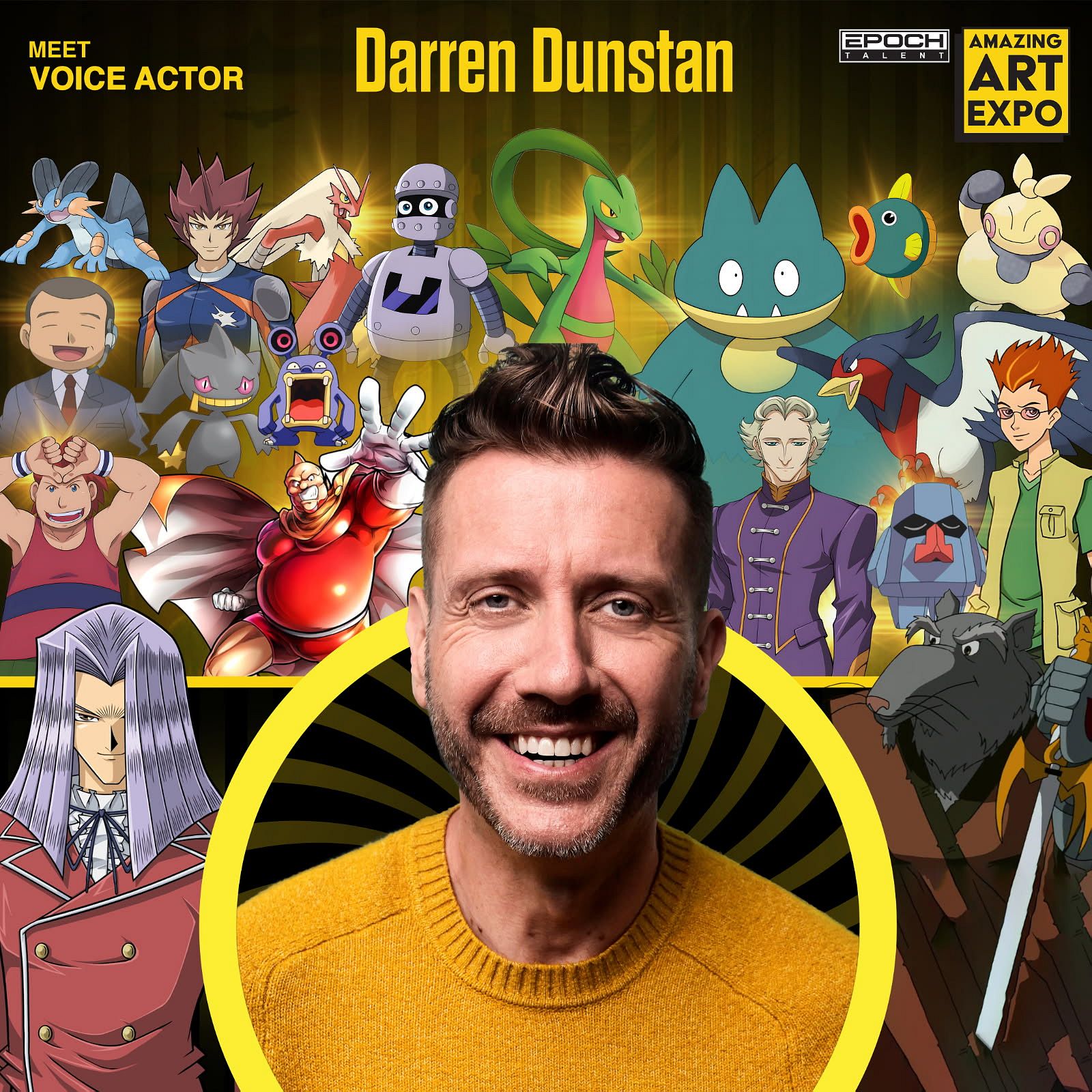 Free Anime & Game Art Expo - Phoenix - Featuring the Voices of Pokémon ...