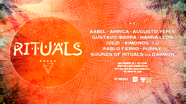 Rituals Pool Party Tickets at Surfcomber Hotel in Miami Beach by BLNK ...