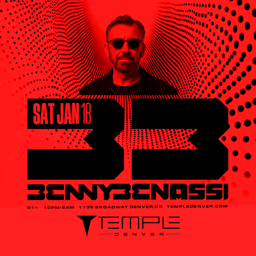 Benny Benassi Tickets at Temple Nightclub in Denver by Temple Nightclub ...