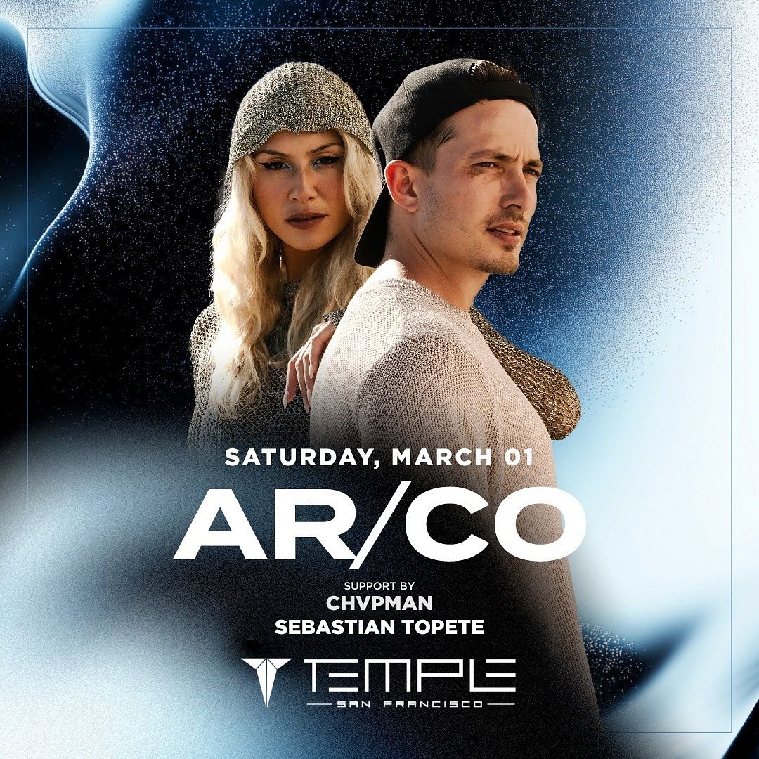AR/CO Tickets at Temple San Francisco in SF by Temple Nightclub San ...