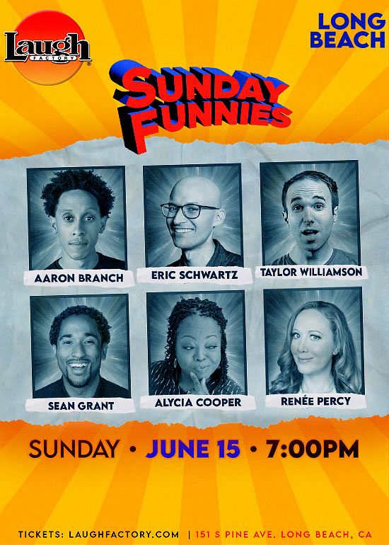 Sunday Funnies Tickets at Laugh Factory Long Beach in Long Beach by ...