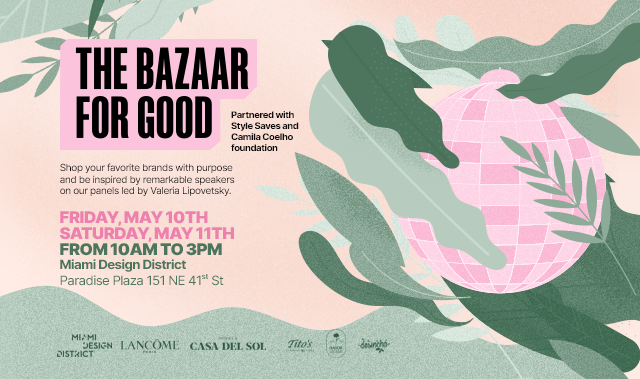 5th Annual Bazaar For Good Tickets at Paradise Plaza Miami Design ...