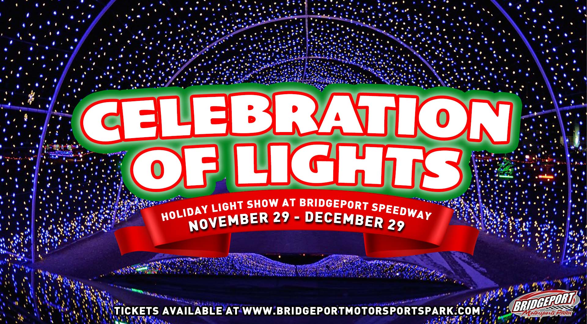 Celebration of Lights - 11/30 Tickets at Bridgeport Motorsports Park in ...