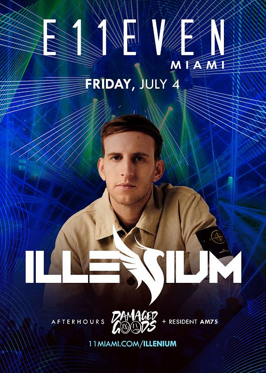 ILLENIUM Tickets at E11EVEN Miami in Miami by 11 Miami | Tixr