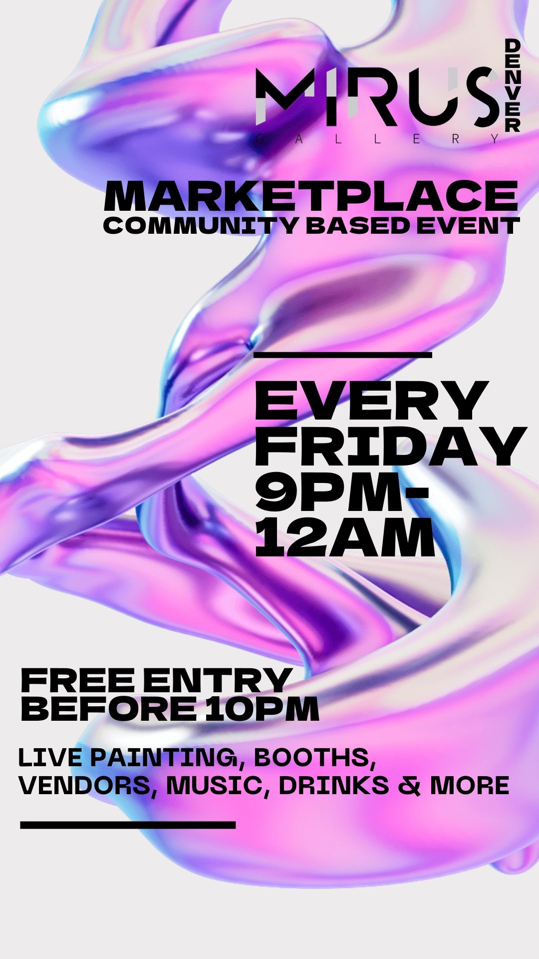 Mirus Marketplace Tickets at MIrus Art Gallery in Denver by Mirus ...