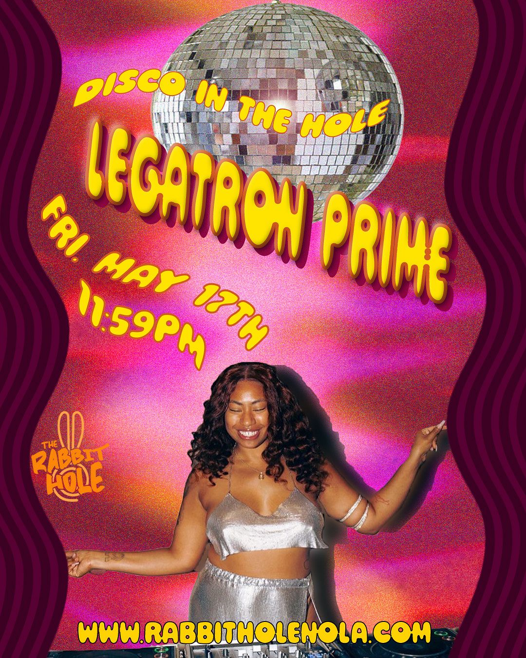 Disco In the Hole w/ Legatron Prime Tickets at The Rabbit Hole in New ...