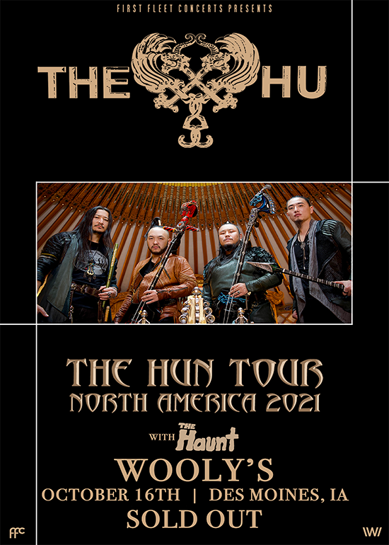 The HU: The Hun Tour - North America 2021 Tickets at Wooly's in Des ...