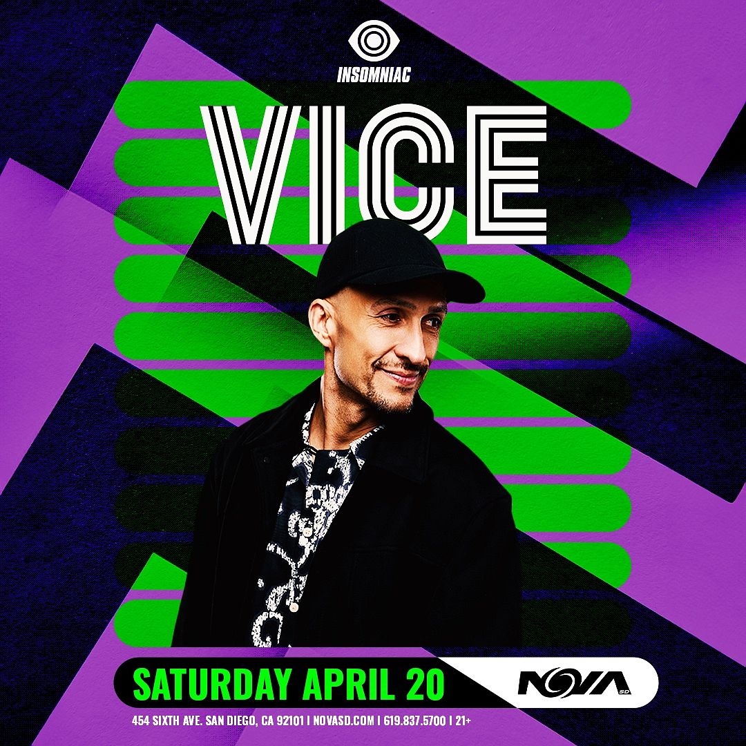 DJ Vice Tickets at Nova SD in San Diego by Nova SD | Tixr