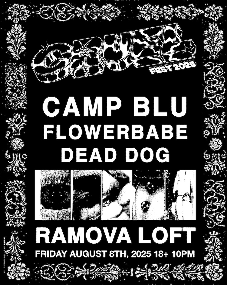 Camp Blu // Flowerbabe // Dead Dog Tickets at Ramova Loft in Chicago by ...