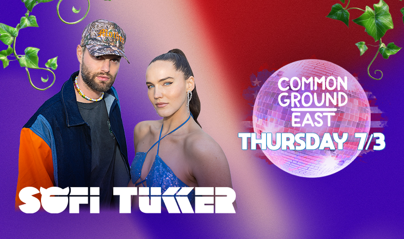 SOFI TUKKER @ CGE July 3rd Tickets at Common Ground East in East ...