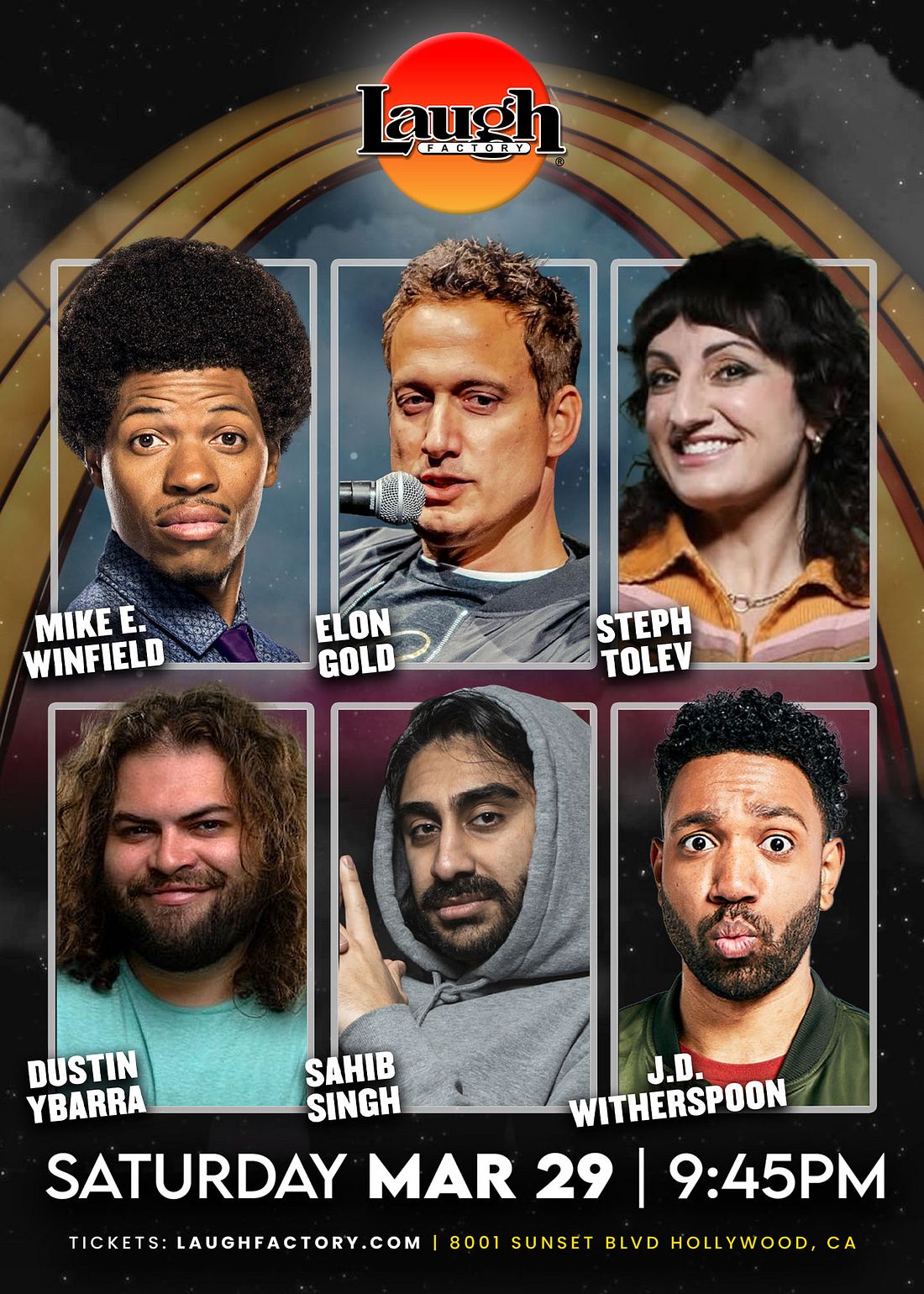 Saturday All-Star Tickets at Laugh Factory Hollywood in Los Angeles by ...