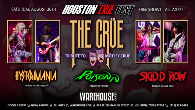 CRUE FEST Tickets at The Ballroom at Warehouse Live in Houston by ...