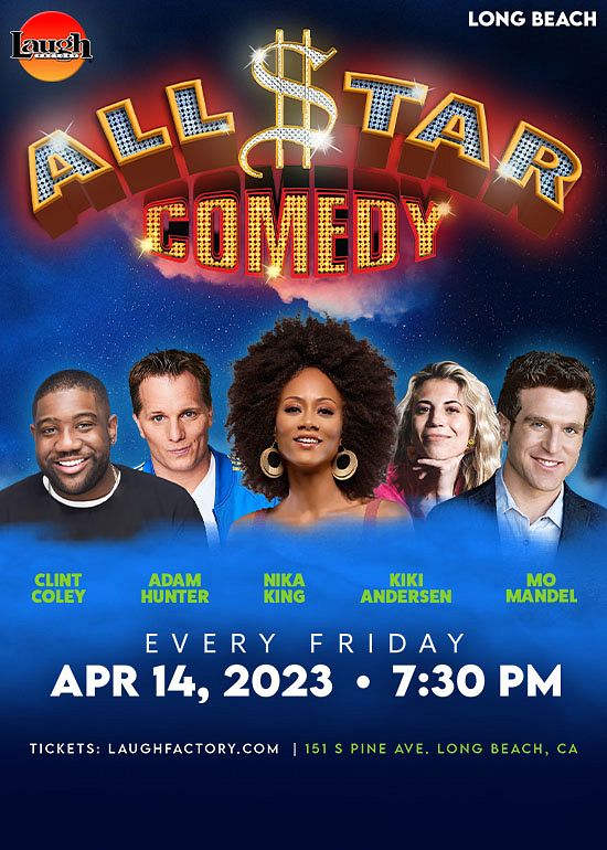 All Star Comedy Tickets at Laugh Factory Long Beach in Long Beach by ...