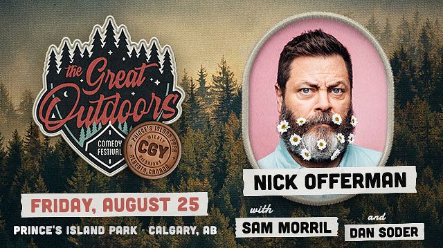 Calgary - Nick Offerman (August 25) Tickets at Prince's Island Park in ...