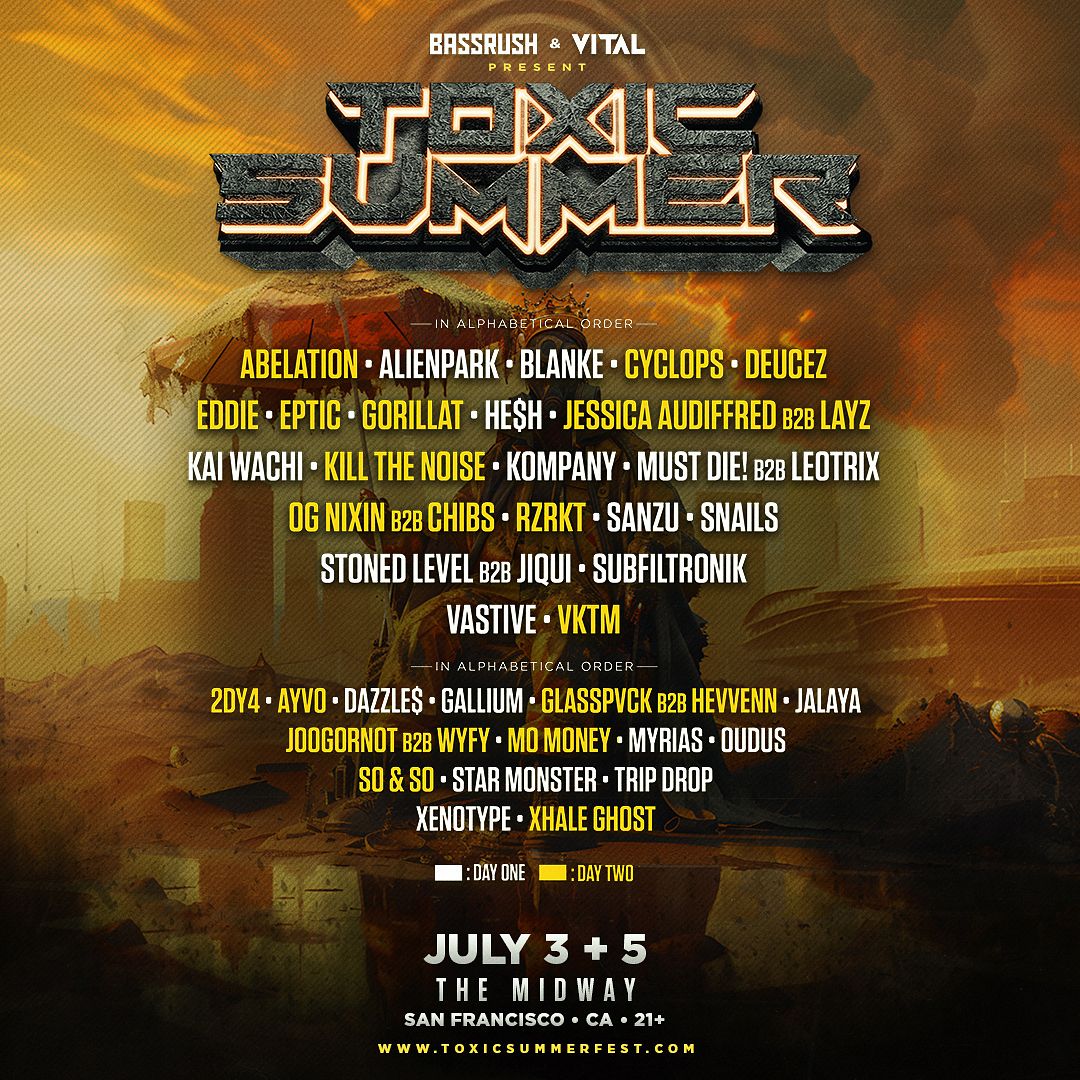 Toxic Summer Tickets at The Midway in San Francisco by The Midway SF | Tixr