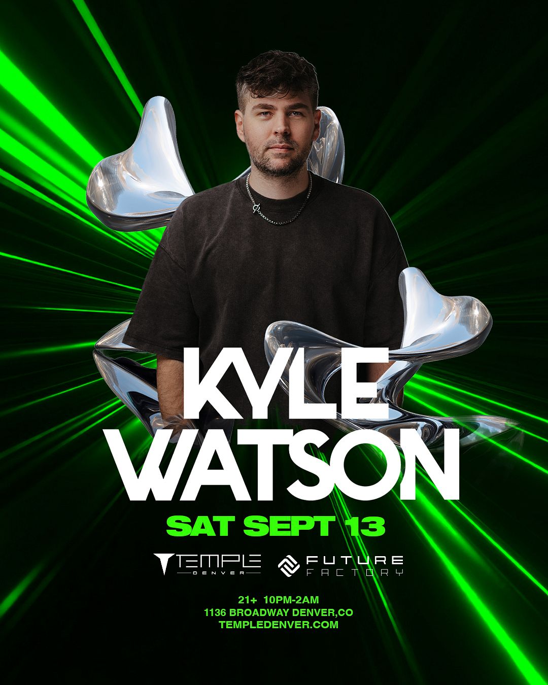 Kyle Watson Tickets at Temple Nightclub in Denver by Temple Nightclub ...