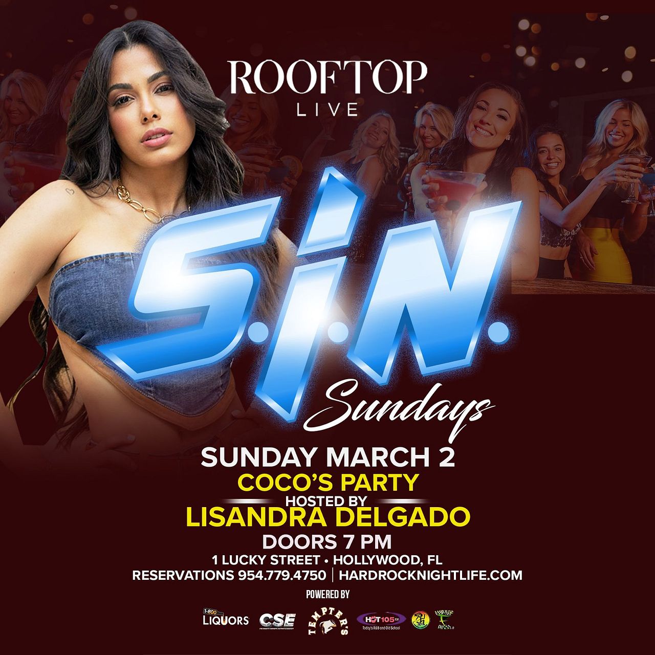 Service Industry Night | Rooftop Live Tickets at Rooftop Live in ...